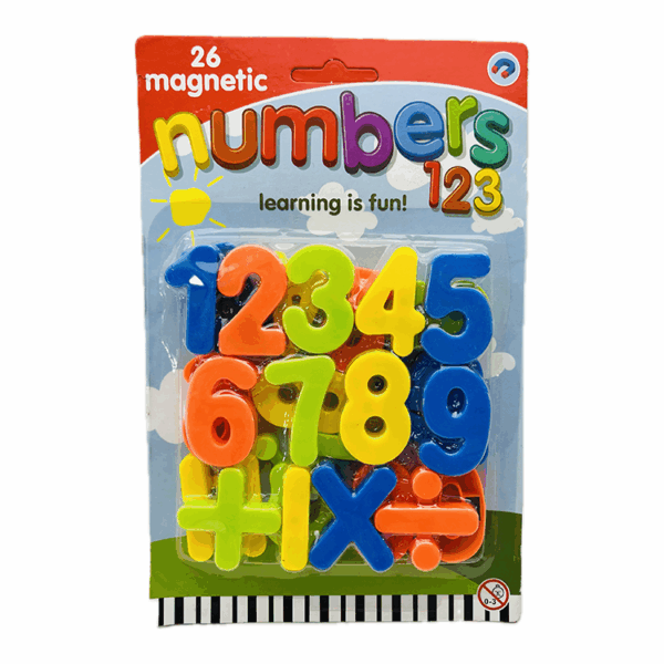 Magnetic Numbers 26pc Set – Littlethink kits